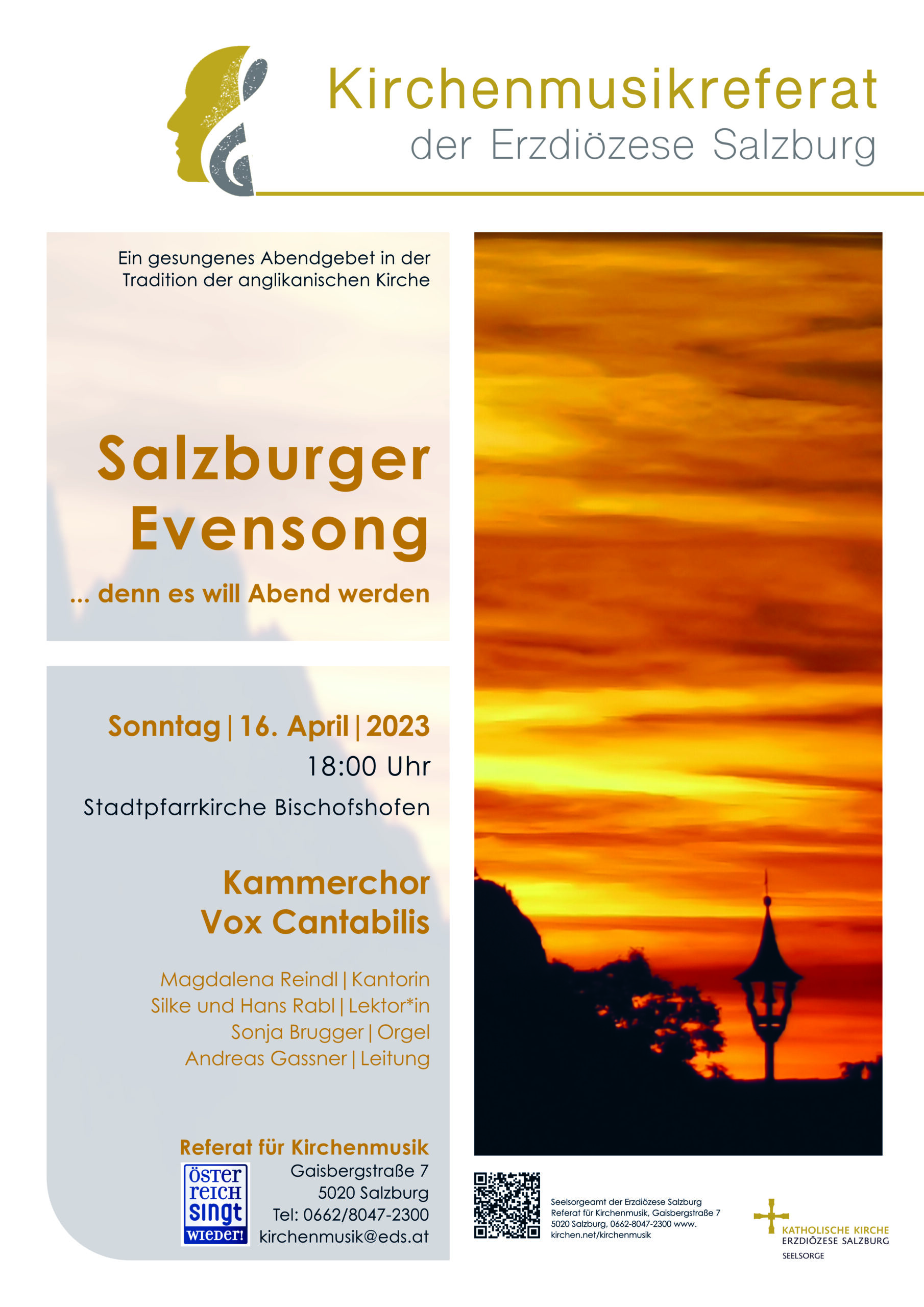 Salzburger Evensong - Vox Cantabilis
